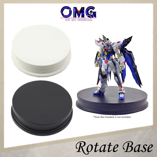 Gundam HG Rotate Base VT-127 White Black VT-130 MG Rotate Base 360 ...
