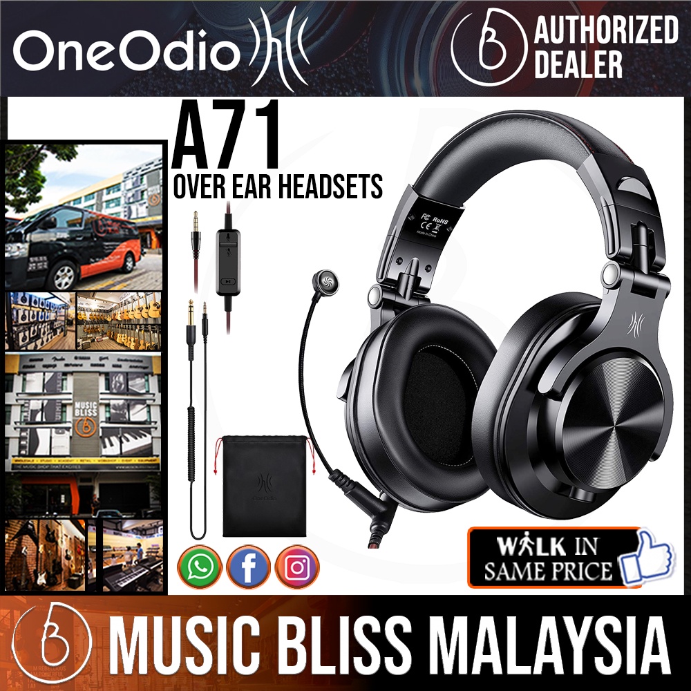 OneOdio A71M Head-mounted Noise Reduction Wired Headphone with ...