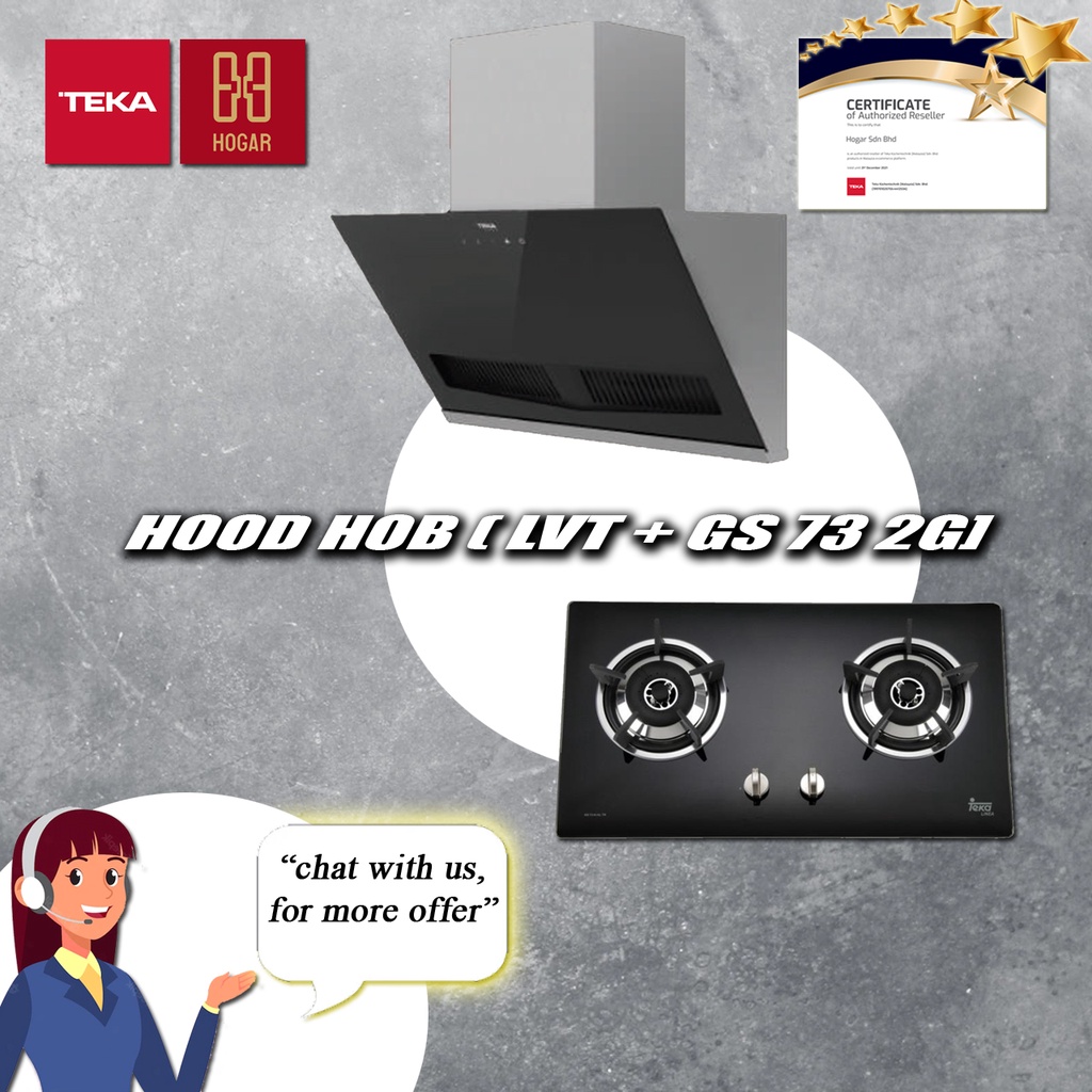 Teka Linea Package Hood LVT 90 + Hob GS 73 2G | Shopee Malaysia