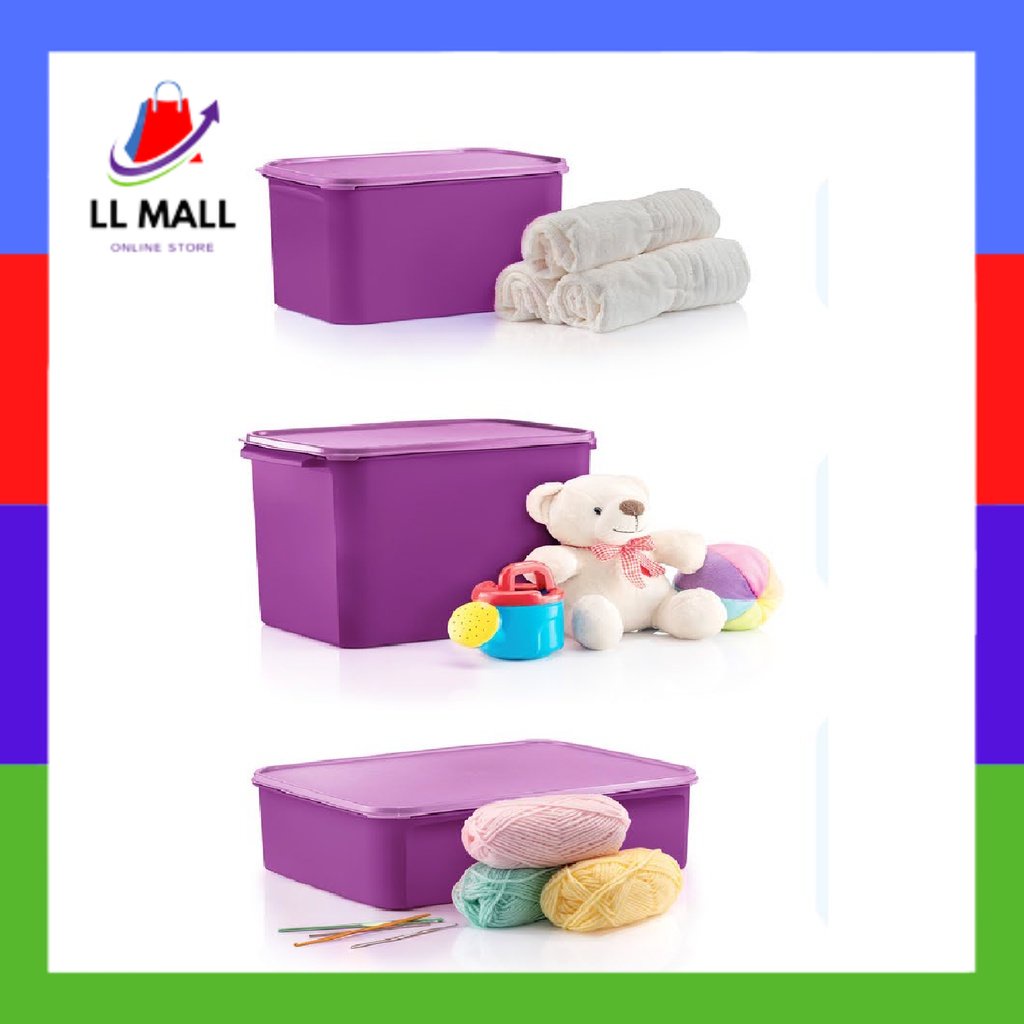 NEW Tupperware Modular Mates Rectangular III (1) 6.5L & Jumbo Keeper (1 ...