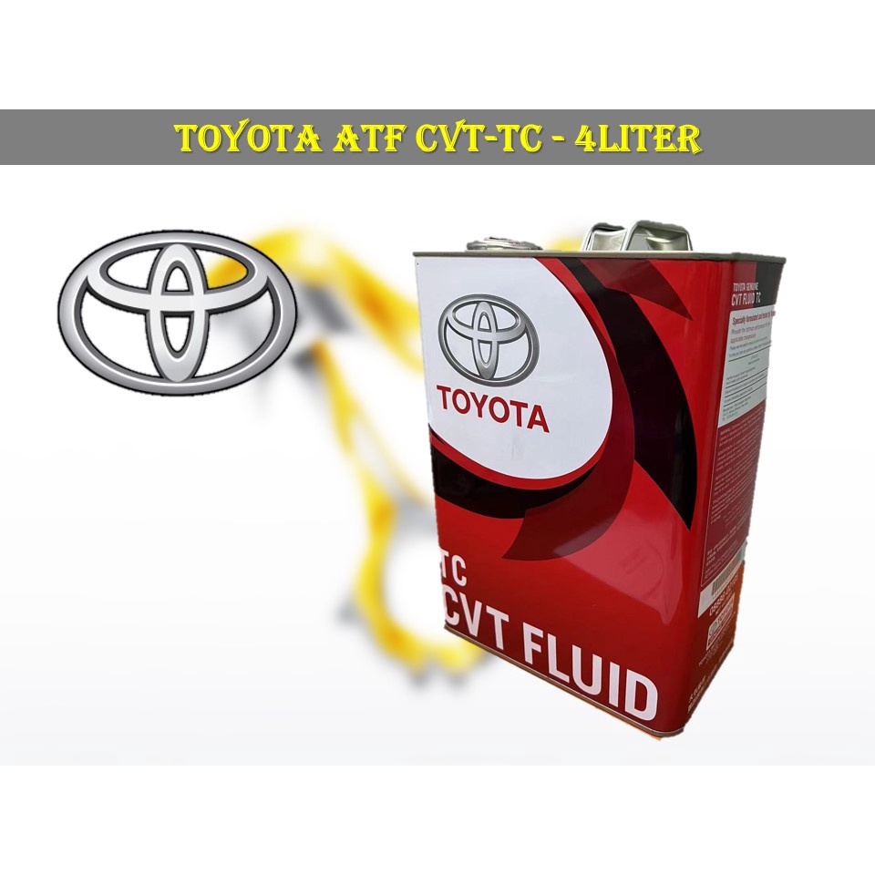 Toyota ATF CVT TC - 4Liter Auto Transmission Fluid 08886-02105 | Shopee ...