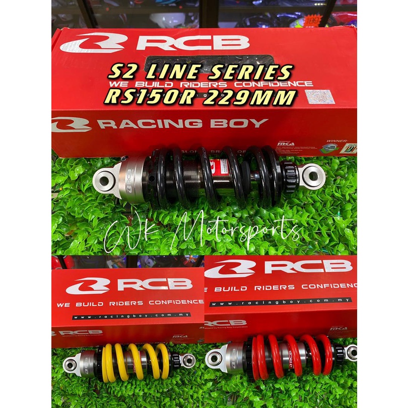 RCB S2 LINE SERIES MONOSHOCK RS150R/LC135/Y15ZR/FZ150I/R15/MT15/M-SLAZ ...