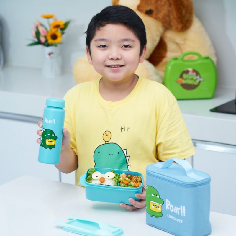 Children's Lunch bag / Lunch box set / Complete Lunch box | Shopee Malaysia