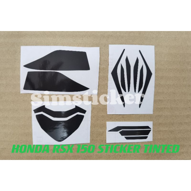 HONDA RSX 150 STICKER TINTED (4 IN 1) | Shopee Malaysia