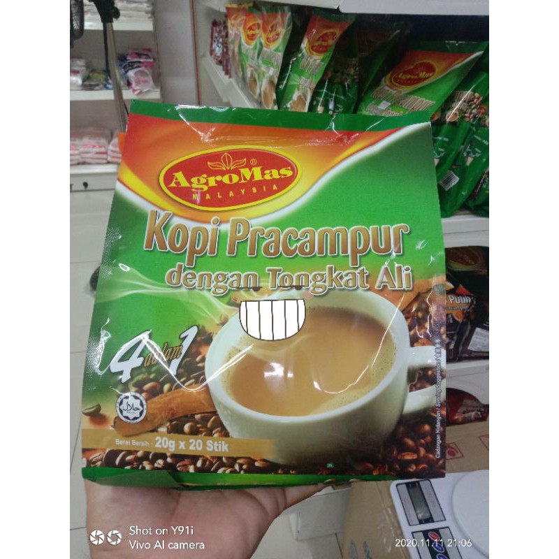 KOPI PRACAMPUR DENGAN TONGKAT ALI UNTUK KESIHATAN DAN KEKUATAN LUAR ...