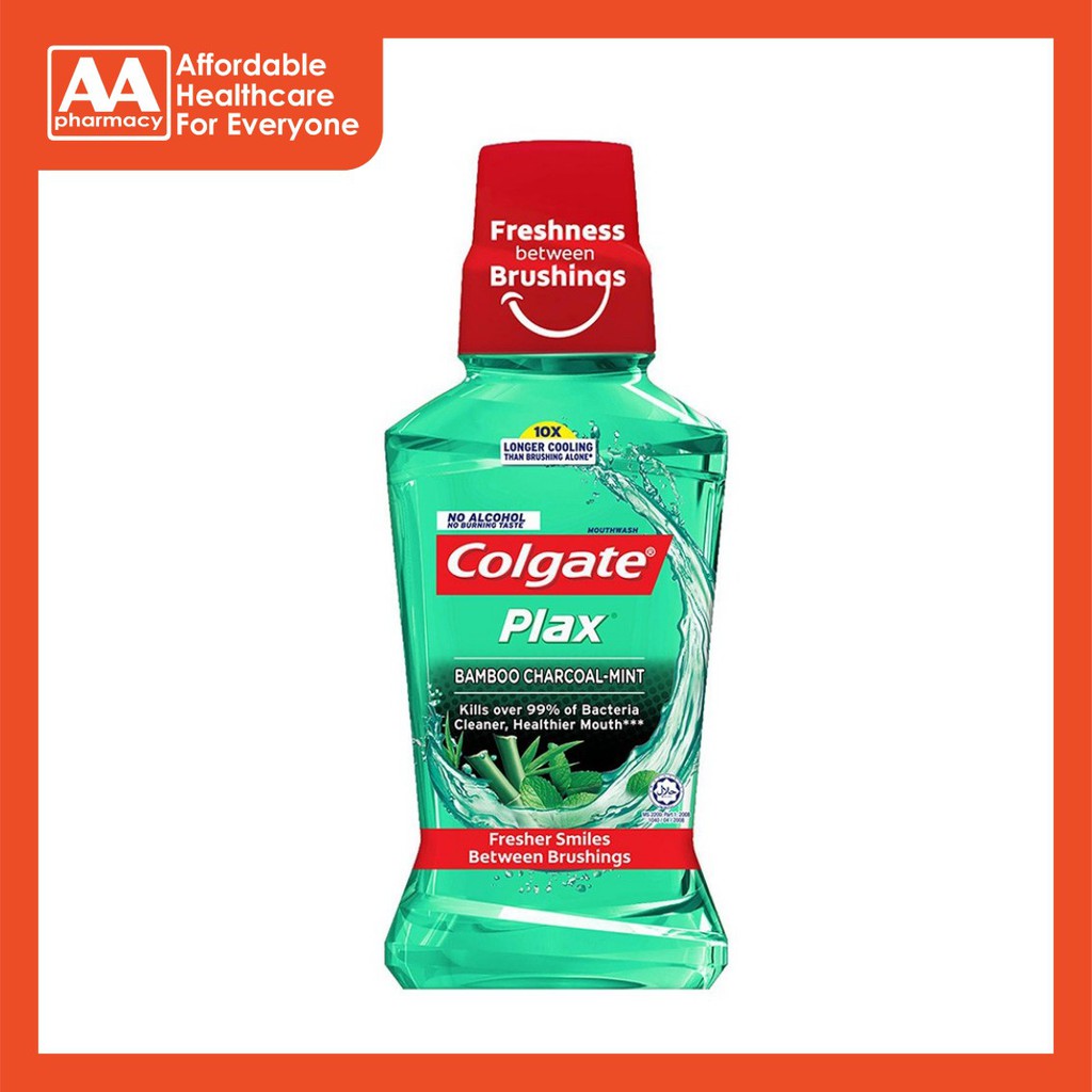 Colgate Plax Mouthwash & Rinses (750mLx2) Twinpack (Peppermint ...