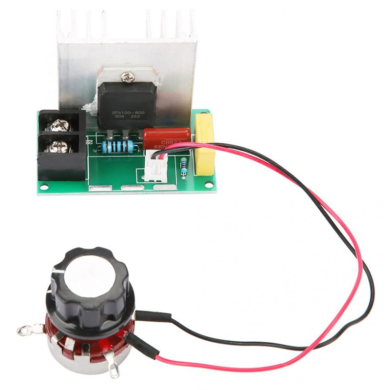 8000W SCR Voltage Regulator Dimmers Thermostat High Power Motor Fan ...