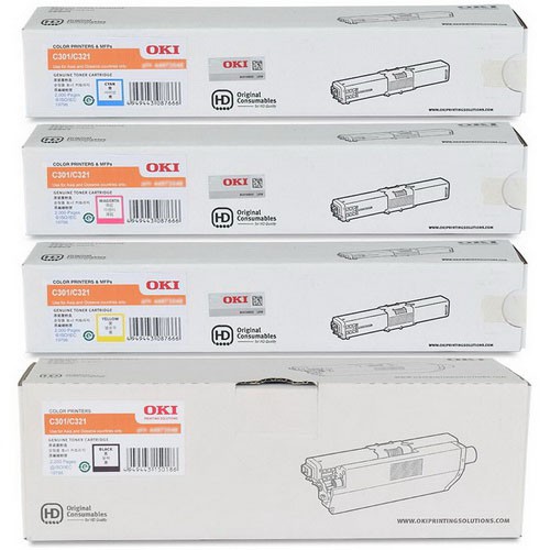OKI Toner - C301, C301dn, C321, C321dn, MC342, MC342w - 44973545 ...