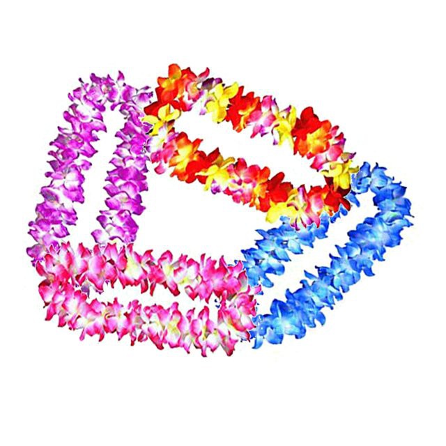 Hawaii Flower Necklace Headband Hawaiian theme | Shopee Malaysia