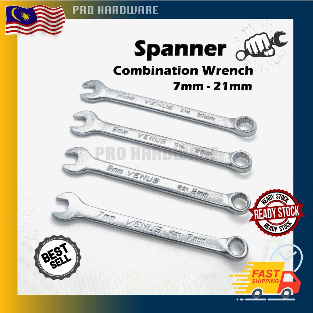 SPANAR VENUS Brand Combination Wrench /Combination Spanner / Spanar ...