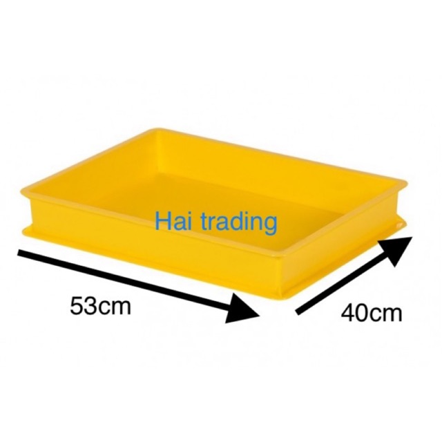 Plastic Cake Tray / Bread Tray / Bakery Tray / Food Tray / Yellow Tray ...
