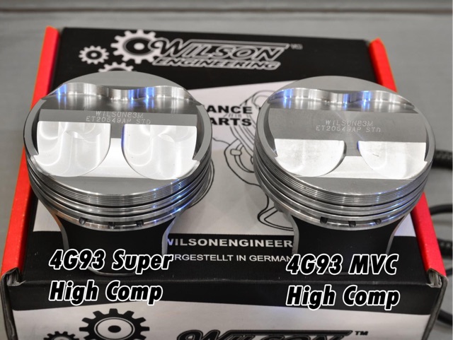 Piston Wilson SEMI FORGED / FULLY FORGED ( MITSUBISHI / PROTON = 4G91 ...