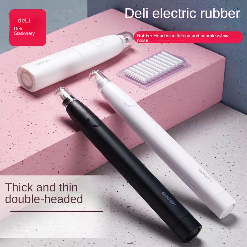 Pencil Drawing Mechanical Electric Eraser Cute Kneaded Erasers for Kids ...