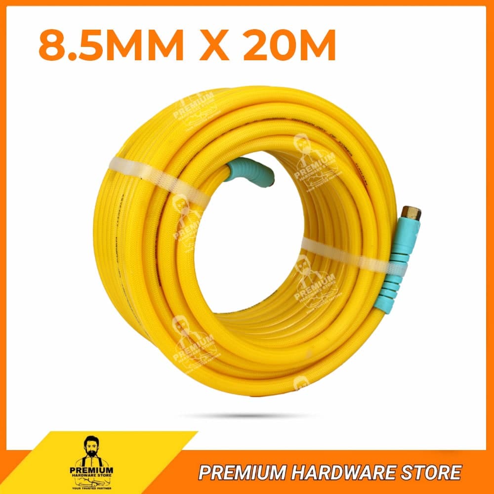 REMAX 10 & 20 Meter High Pressure Air Compressor Hose Pipe 38-PH443 ...