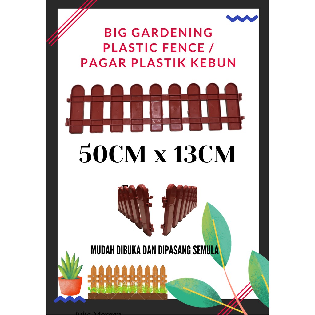 💥💥SALES💥💥READY STOCK Pagar Plastik Hiasan Murah Viral (1 pc Decorative ...