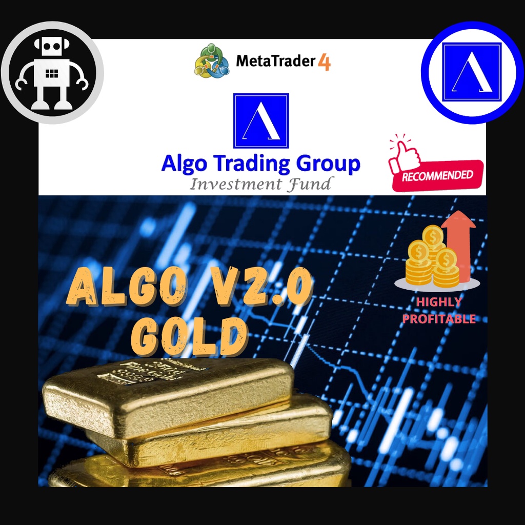 [MT4] EA Algo V2.0 Gold (🔥RECOMMENDED 🔥) - Highly Profitable Gold EA!📈📉 | Shopee Malaysia