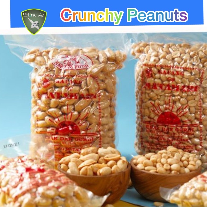 GOSHOP The Famous & Enak Kacang Bali Peanuts Matahari Brand 500gram ...