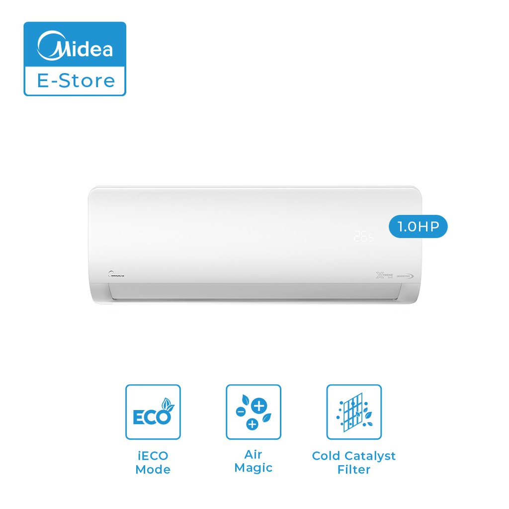 Midea Xtreme Save R32 Inverter Air Conditioner MSXS-10CRDN8/MSXS-13CRDN8/MSXS-19CRDN8/MSXS ...
