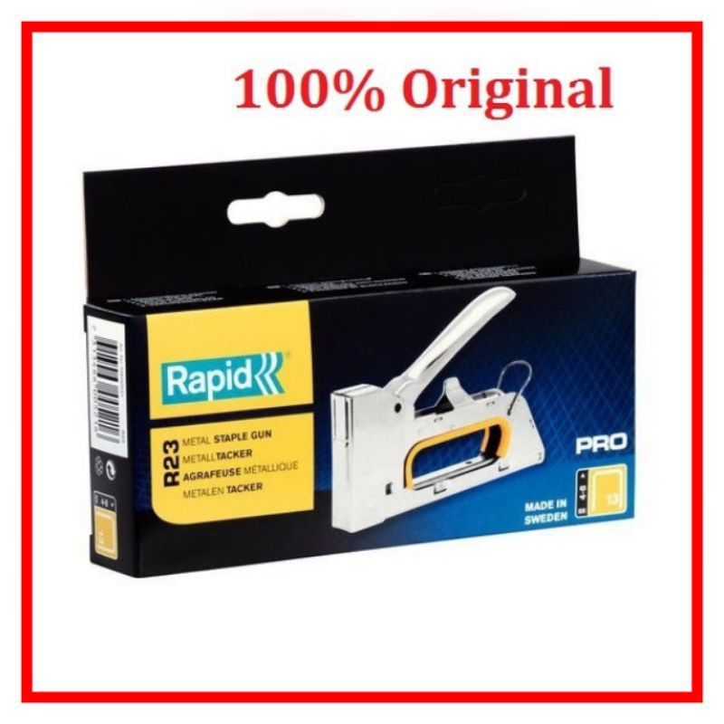 [‼️100% Original‼️]Rapid R23 Heavy Duty Metal Gun Tacker Staple Made In ...