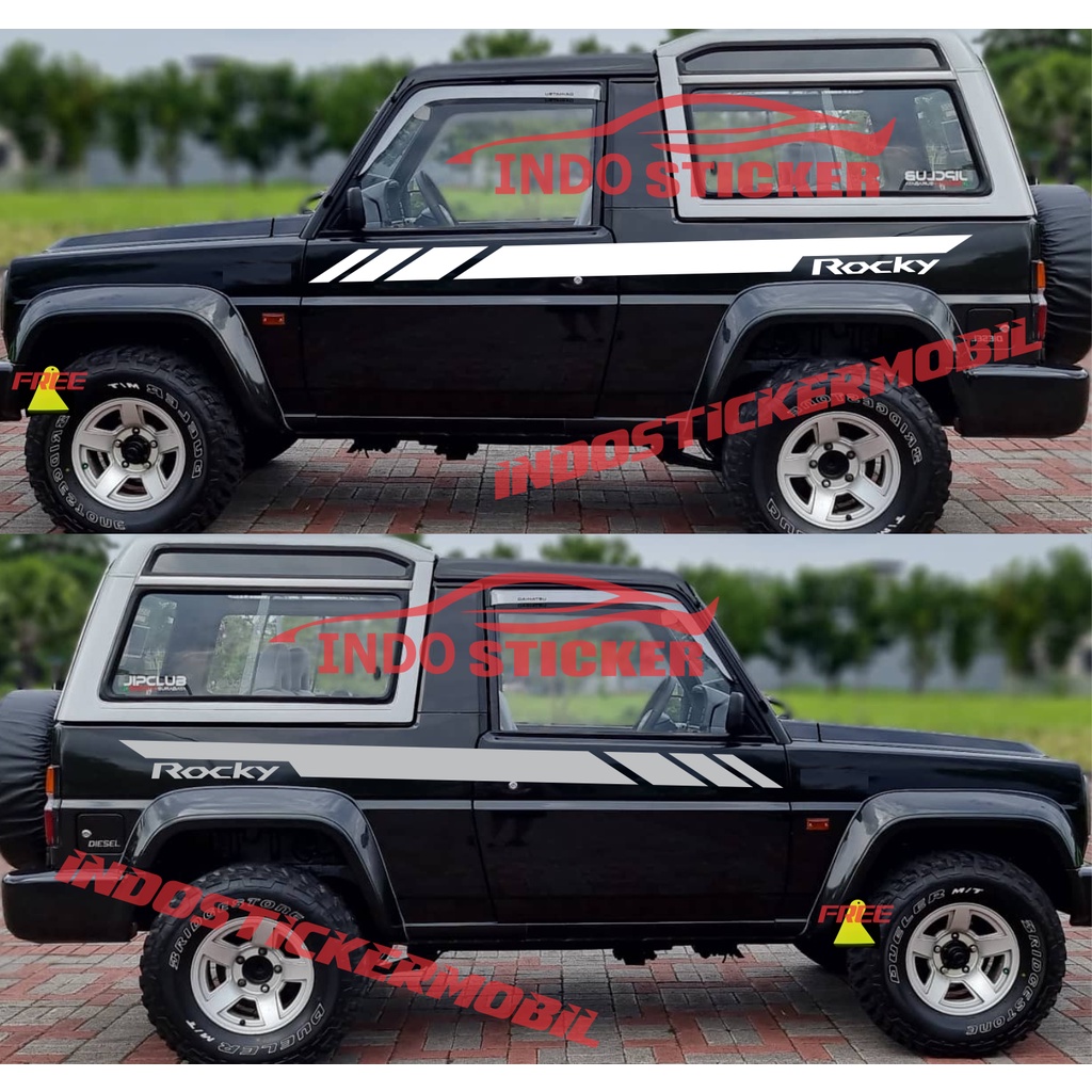 Sticker CUTTING STICKER Car STICKER DAIHATSU ROCKY TAFT FEROZA STICKER ...