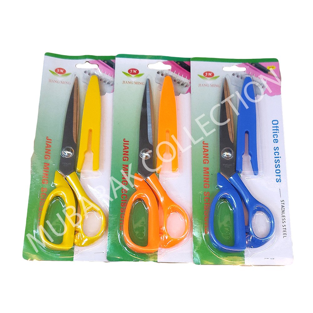 Office Scissor With Cover - 8 Inch And 9 Inch | Shopee Malaysia