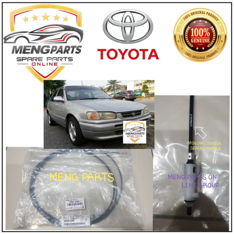 TOYOTA COROLLA AE111 ORIGINAL FUEL LID CABLE ,FUEL TANK CABLE PETROL ...