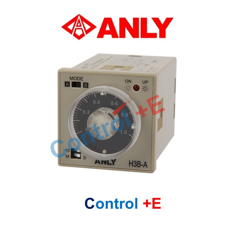 ANLY H3B SERIES MULTI-RANGE & MULTI-FUNCTION ANALOGUE TIMER (TAIWAN) | Shopee Malaysia