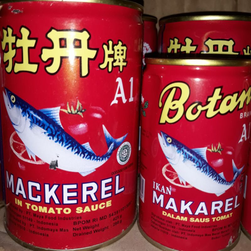 Botan Mackerel (425gr/155gr) | Shopee Malaysia