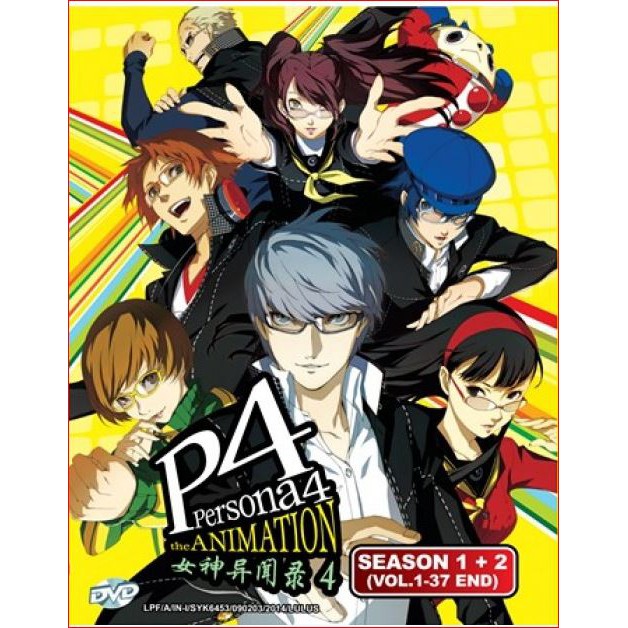DVD PERSONA 4: THE ANIMATION SEASON 1 + 2 VOL 1-37 END | Shopee Malaysia