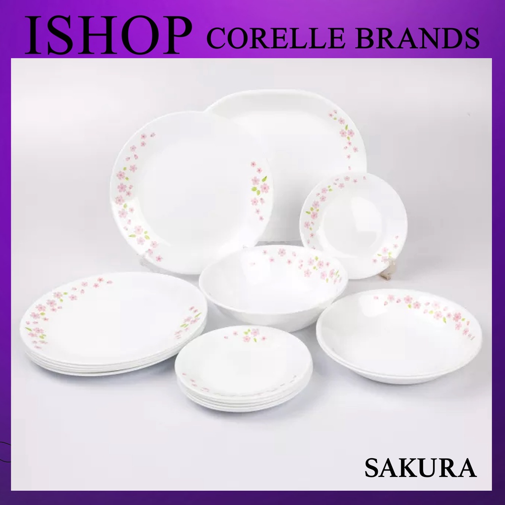 (10+ Design) Corelle Classic 16pcs Dinnerware Set Livingware Tableware ...
