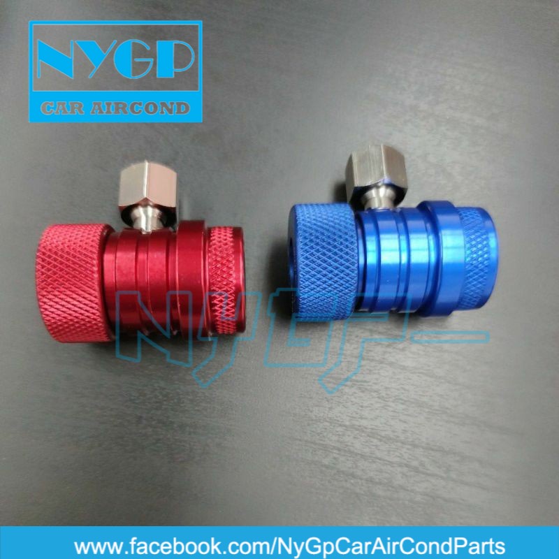 VALUE Adjustable Quick Coupler r134 R134a 134a A/C Quick Connector Air ...