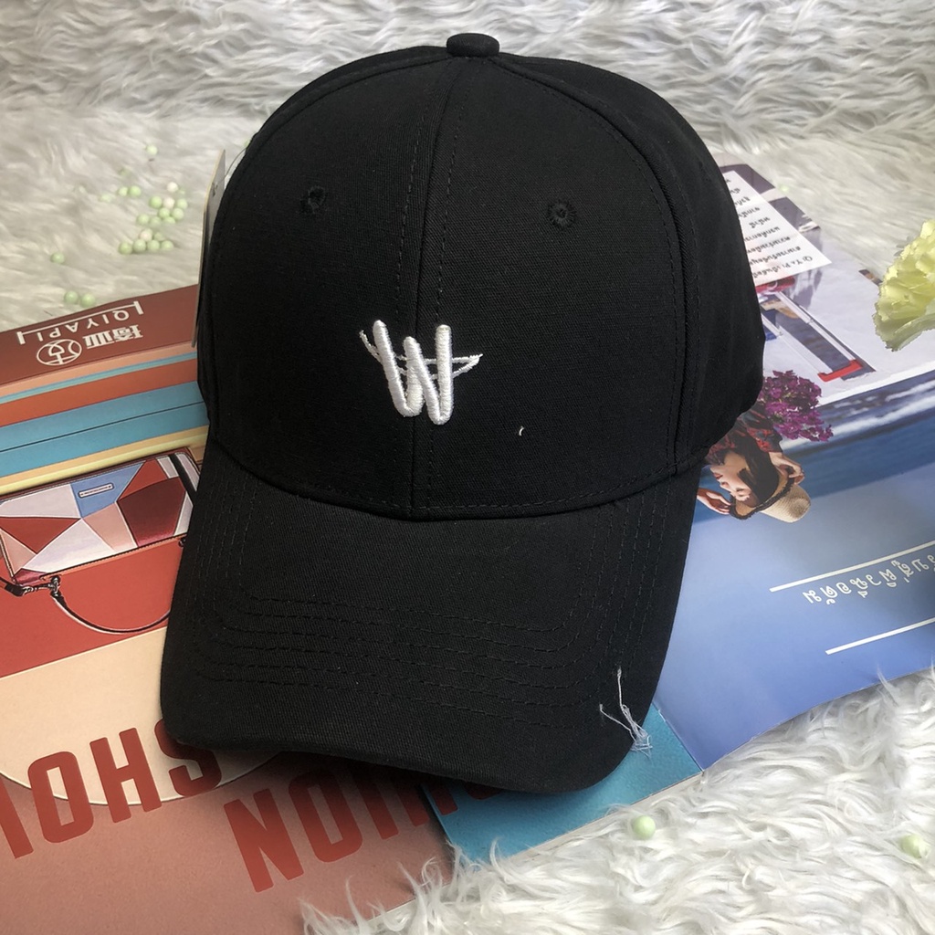 New Style W Cap English Letters Caps Men Women | Shopee Malaysia