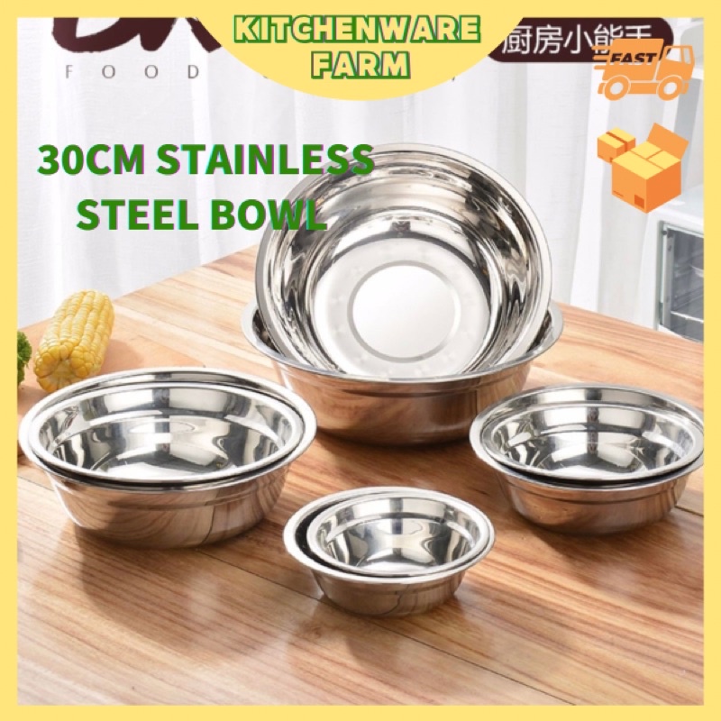 24CM STAINLESS STEEL sus304 BOWL | High Quality Stainless Steel sus304 ...