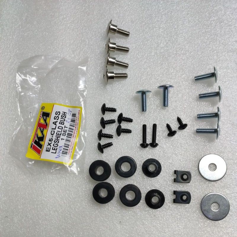 Screw leg shield bush rubber set sayap skru getah set honda ex5 class ...