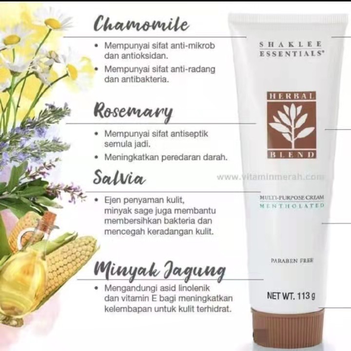 **Ready Stock**Shaklee Herbal Blend Multi-purpose Cream 113g护肤品 乳霜 乳液 ...