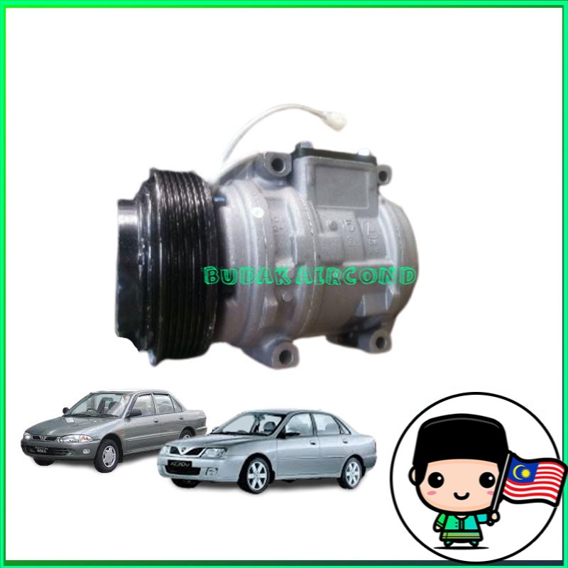 PROTON WAJA, WIRA 1.6 PUTRA DENSO SYSTEM 10PA15C AIR COND COMPRESSOR ...