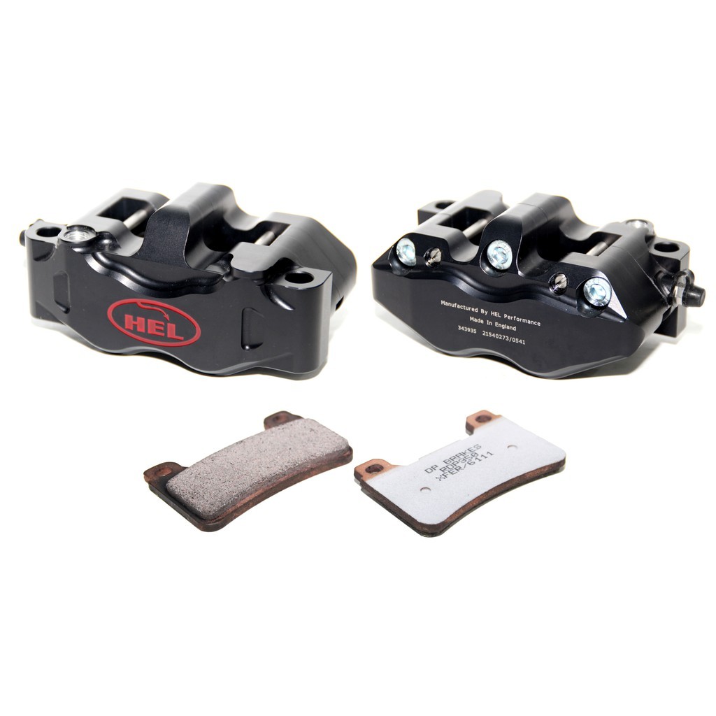 HEL Performance 4 Piston Radial Brake Calipers Kit 100mm / 108mm ...