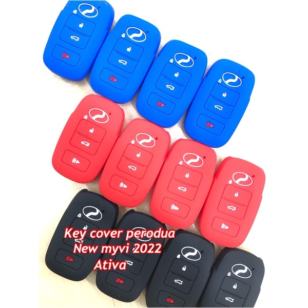 Key car cover silicone perodua new myvi 2022 perodua ativa sarung kunci ...