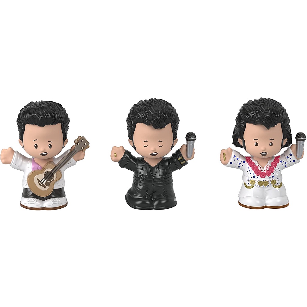 Fisher-Price Little People Collector Elvis Presley Gift Set of 3 ...
