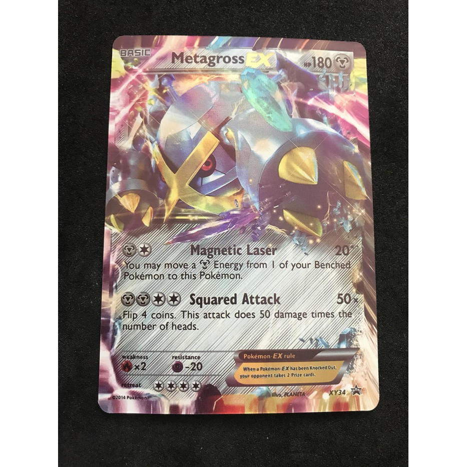 Pokemon TCG Sun&Moon Metagross EX Card (price/card) | Shopee Malaysia