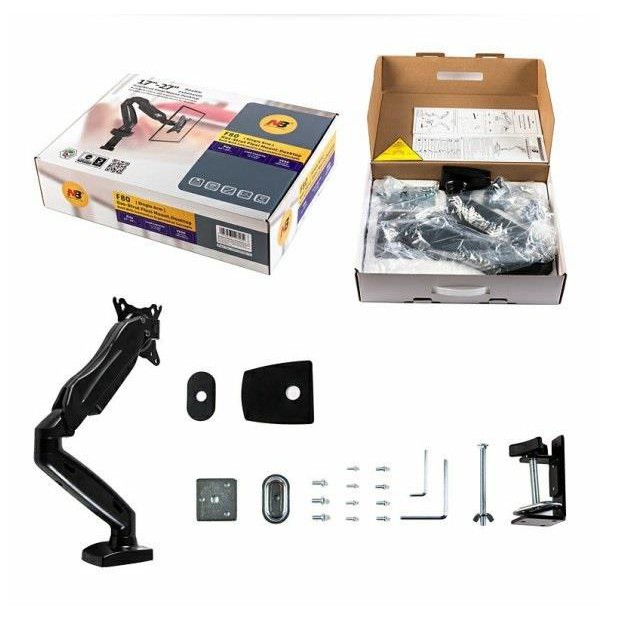 NB F80 17 To 27 Inch Single Monitor Arm Mount Bracket | Shopee Malaysia