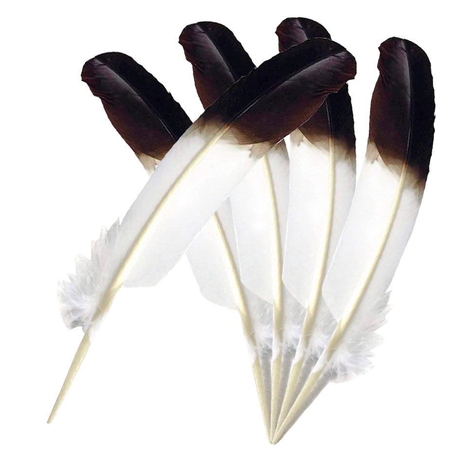 10Pcs 25-30cm Wedding Artificial Turkey Feathers DIY Crafts Natural ...