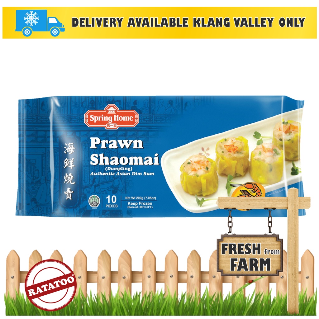 [SALE] DIM SUM Spring Home Prawn Shaomai Dumpling (10pcs) RATATOO ...