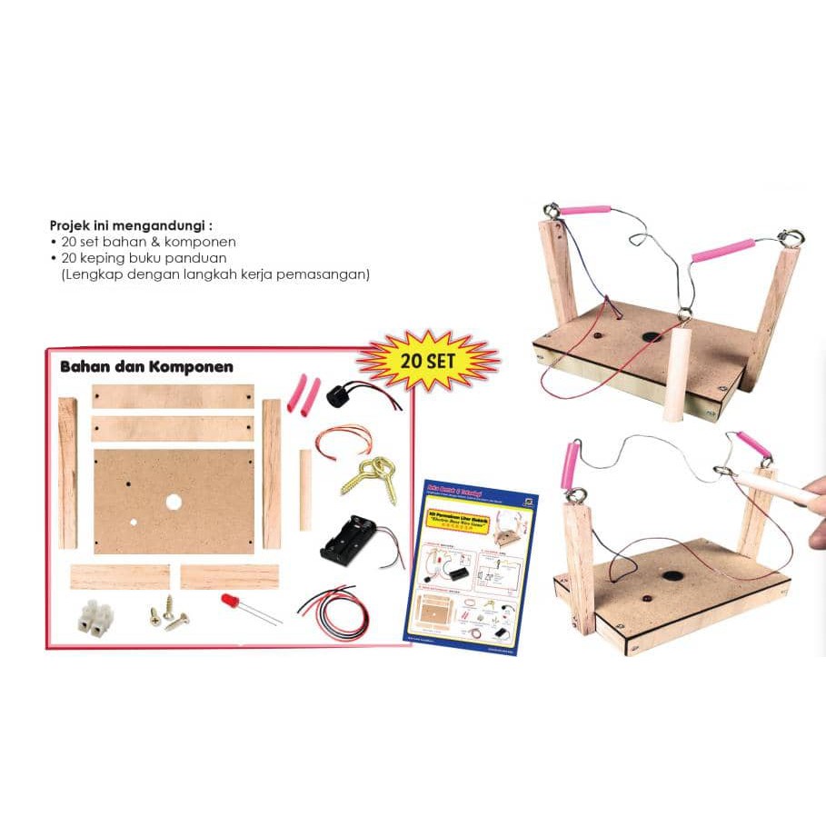 Penghasilan Projek RBT - Kit Permainan Litar Elektrik | Shopee Malaysia