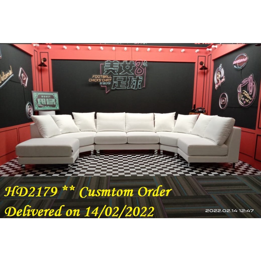 YORK 2179, 12.5ft Luxury Series Designer Sofa Set, 2.5AL+1AL+CORNER ...