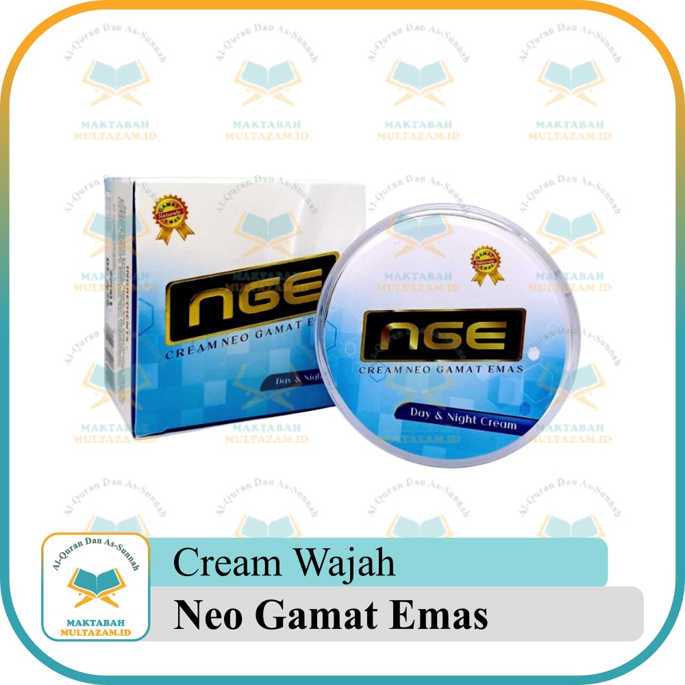 NGE Cream Neo Gamat Emas 12 Gram Original Night and Day Cream | Halal ...