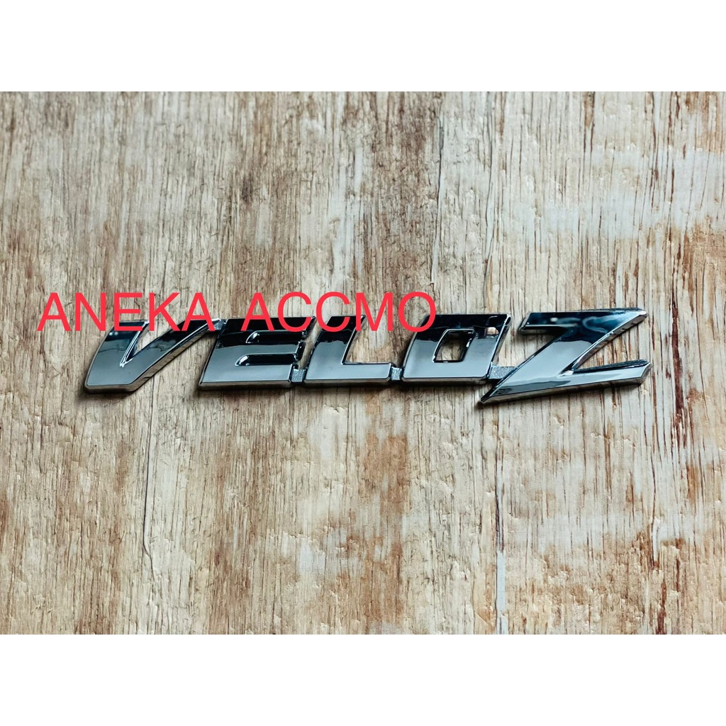 Veloz Logo Emblem Original Chrome Luxury Model | Shopee Malaysia
