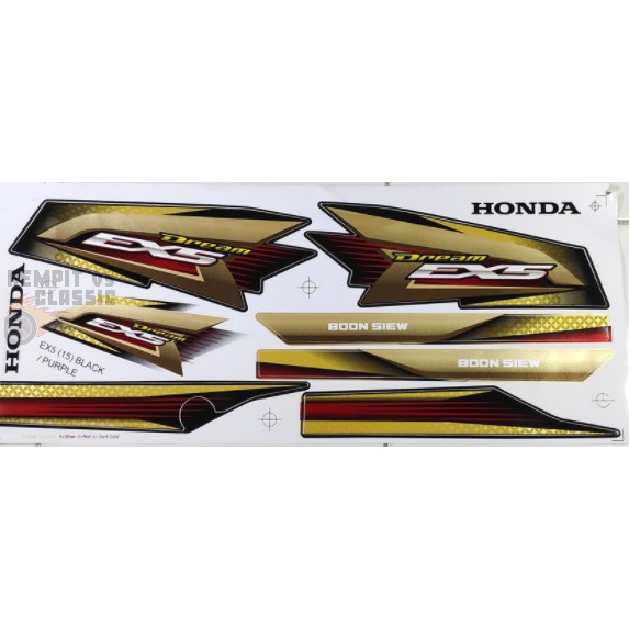 REMPIT Ex5 (15) Cover Set Sticker ( Pm Admin Dulu ) | Shopee Malaysia