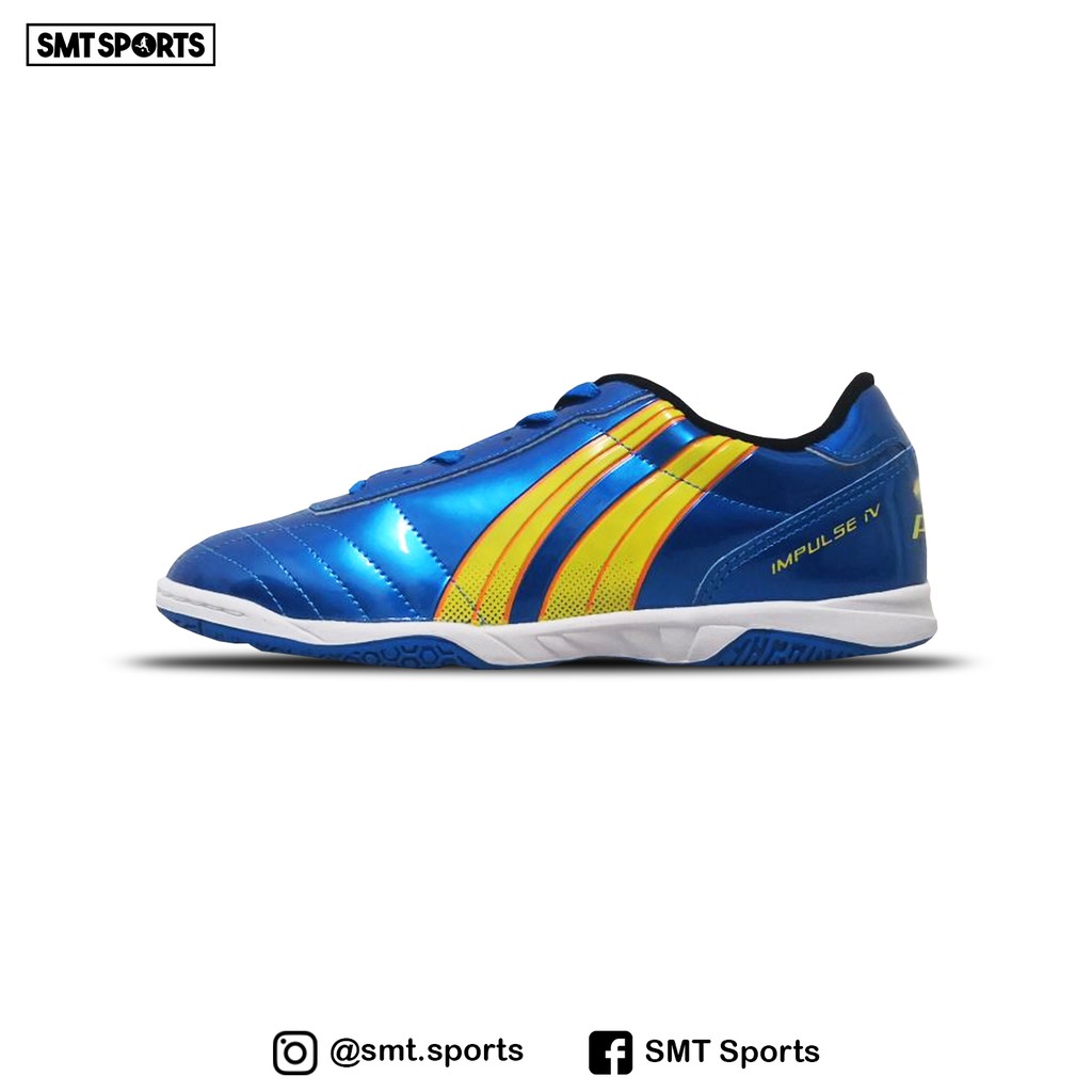[ORIGINAL] Pan Impulse IV Blue/Yellow (Futsal) | Shopee Malaysia
