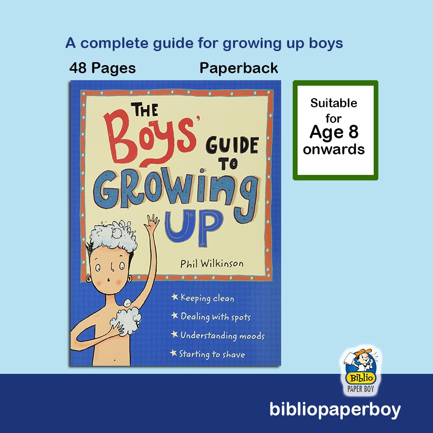 The Boy's Guide to Growing Up (All about boy's puberty) | Shopee Malaysia